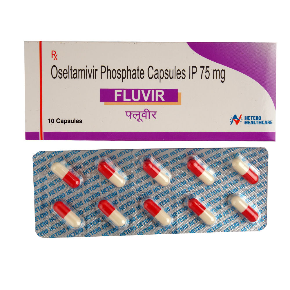 Buy Fluvir 75mg 10 Capsules Online at Best Prices | Wellness Forever