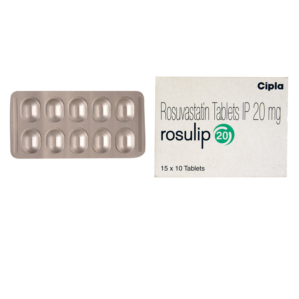 Buy Rosulip 20mg 10 Tablets Online at Best Prices | Wellness Forever