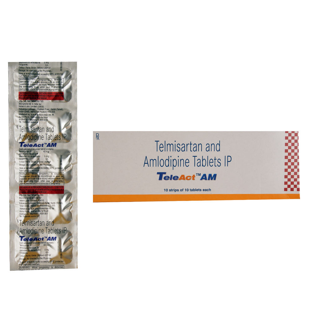 Buy TeleACT-AM 10 Tablets Online at Best Prices | Wellness Forever