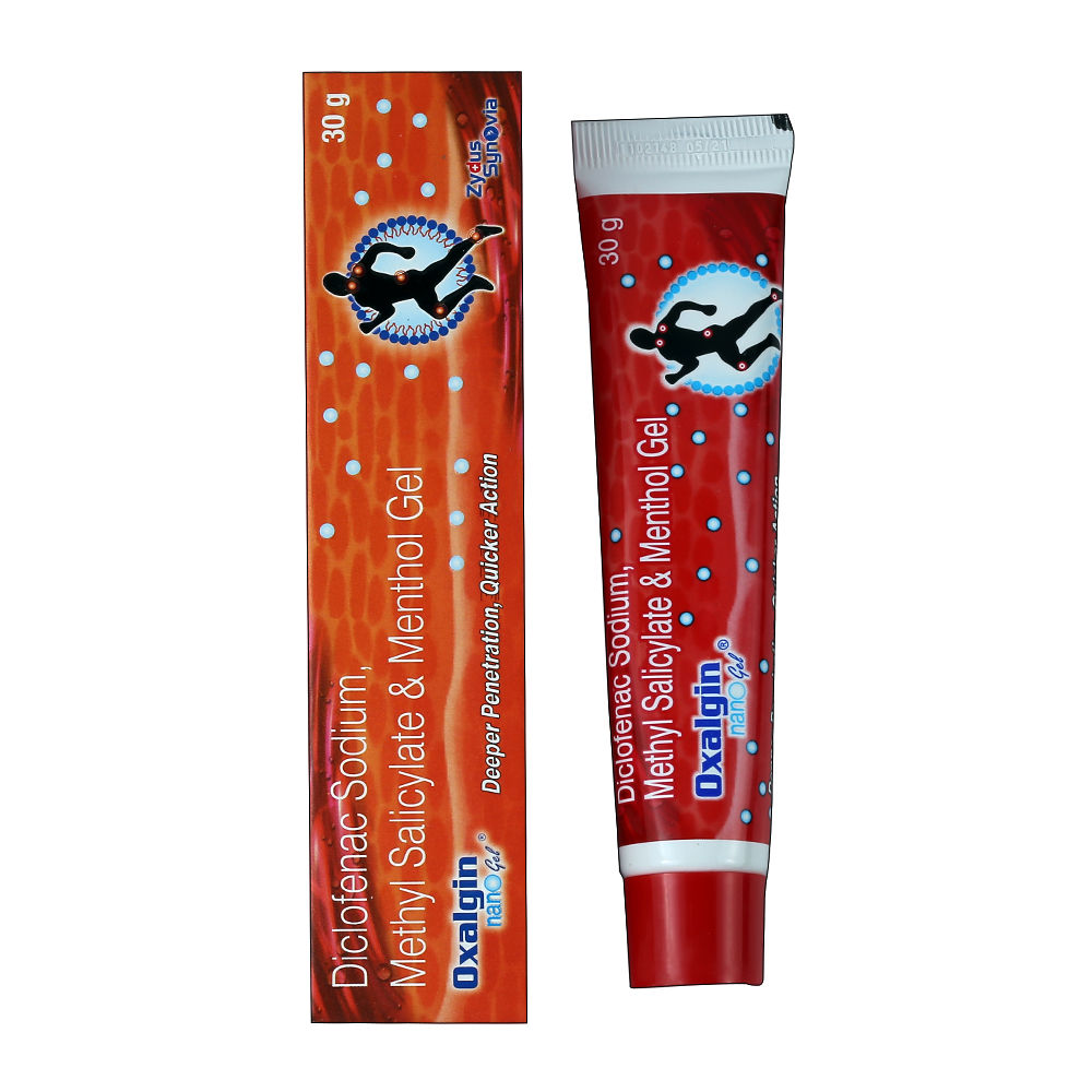 Buy Oxalgin Nanogel 30 g Online at Best Prices | Wellness Forever