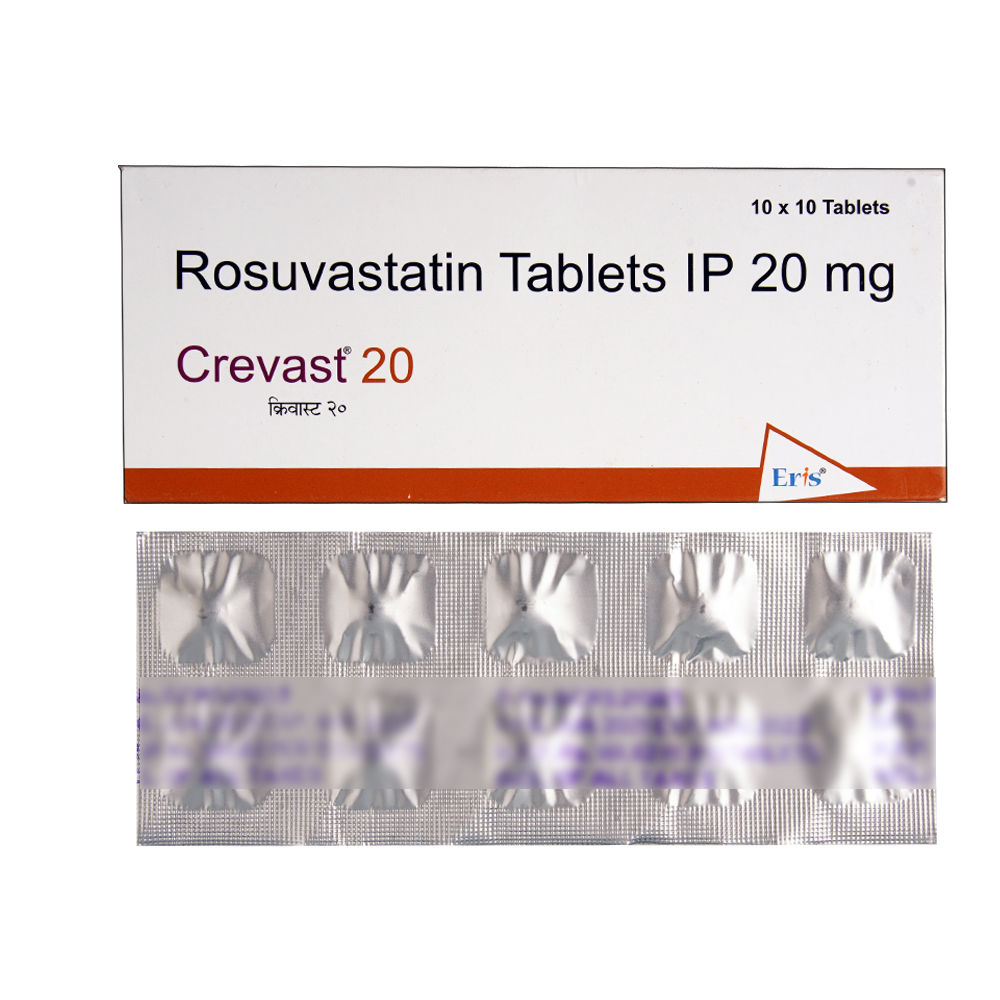 Buy Crevast 20mg 10 Tablets Online at Best Prices | Wellness Forever