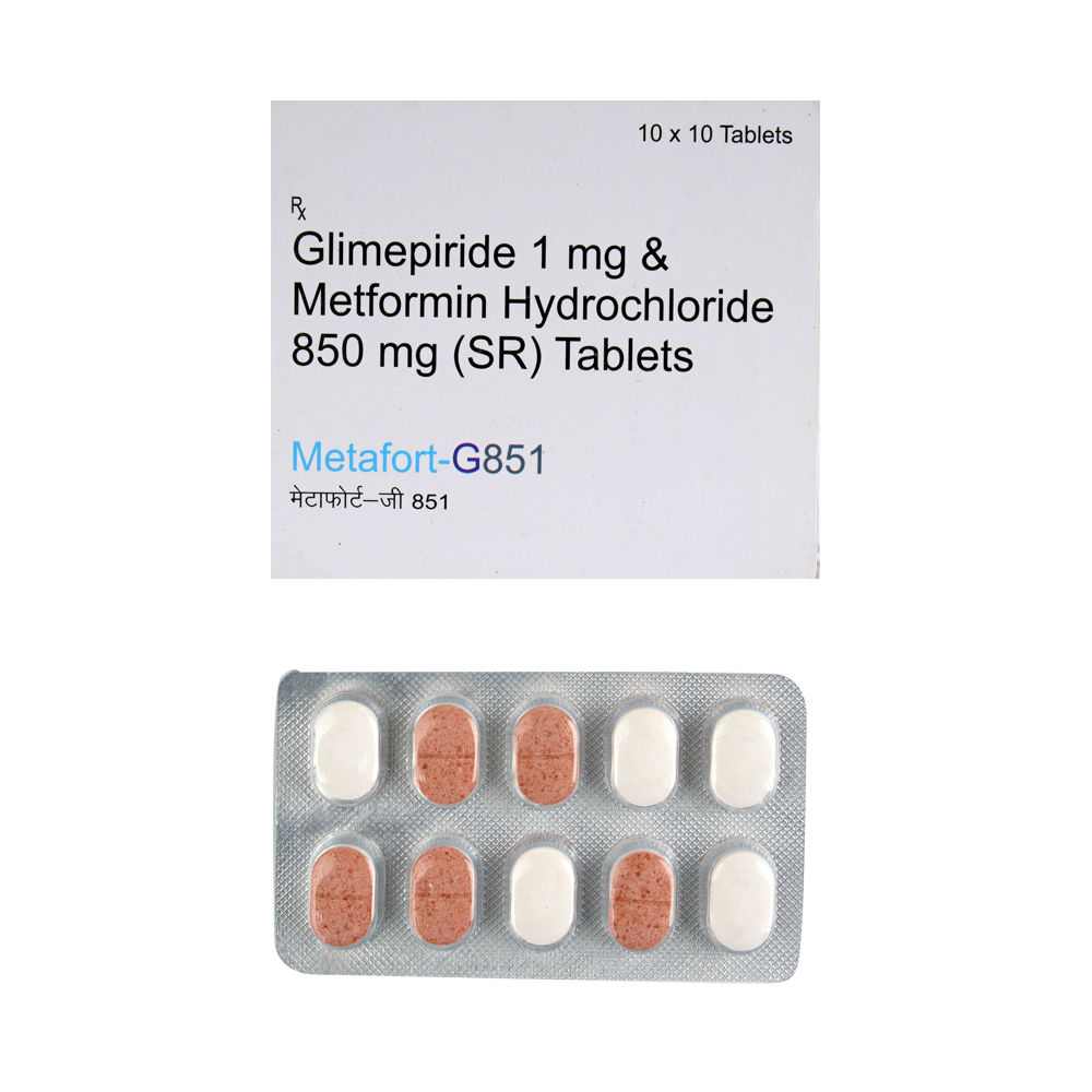 Buy Metafort G-851 10 Tablets Online at Best Prices | Wellness Forever