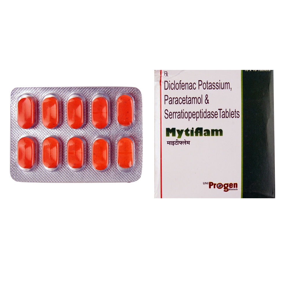 Buy Mytiflam 10 Tablets Online at Best Prices | Wellness Forever