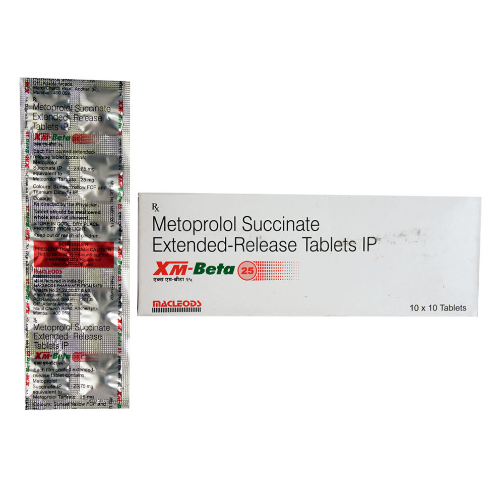 Buy Xm-Beta 25mg 10 Tablets Online at Best Prices | Wellness Forever