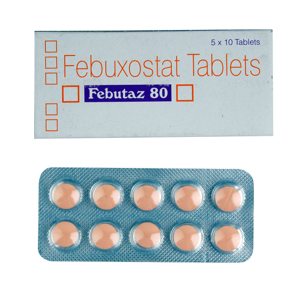 Buy Febutaz 80mg 10 Tablets Online at Best Prices | Wellness Forever