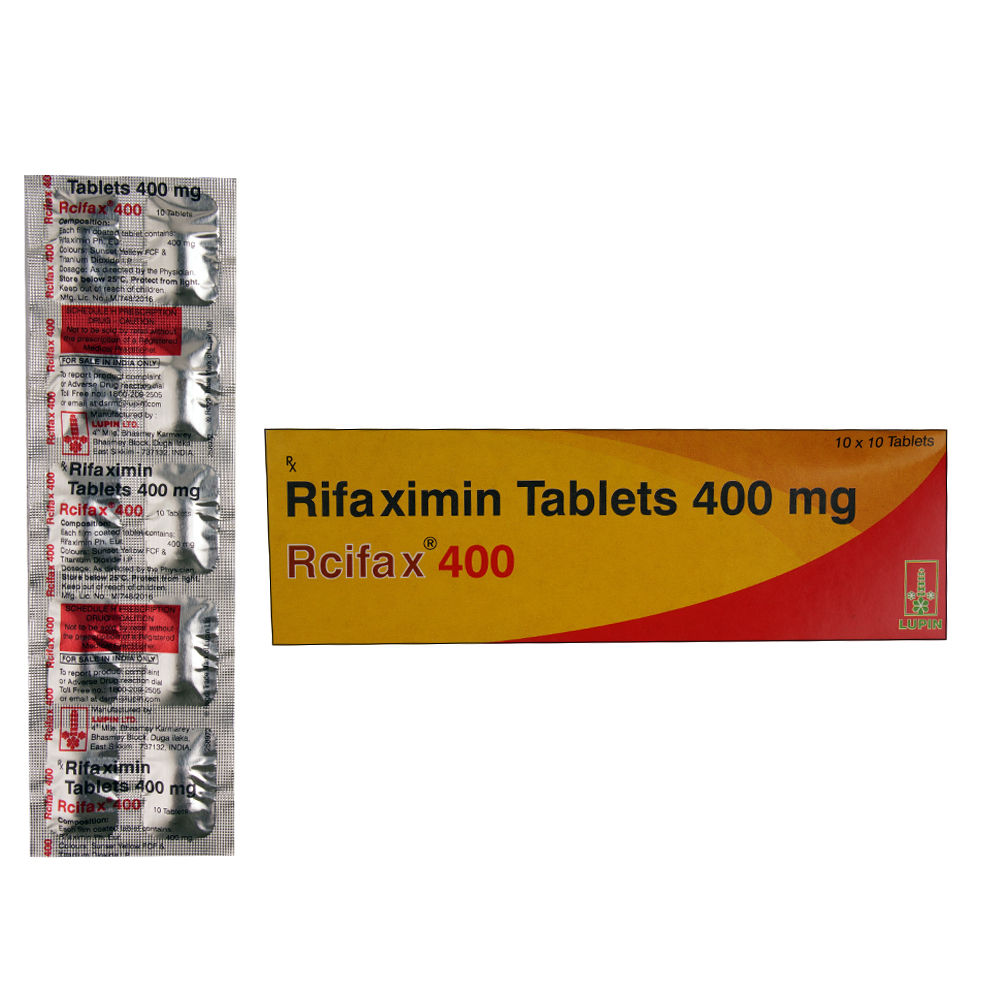 Buy Rcifax 400mg 10 Tablets Online at Best Prices | Wellness Forever