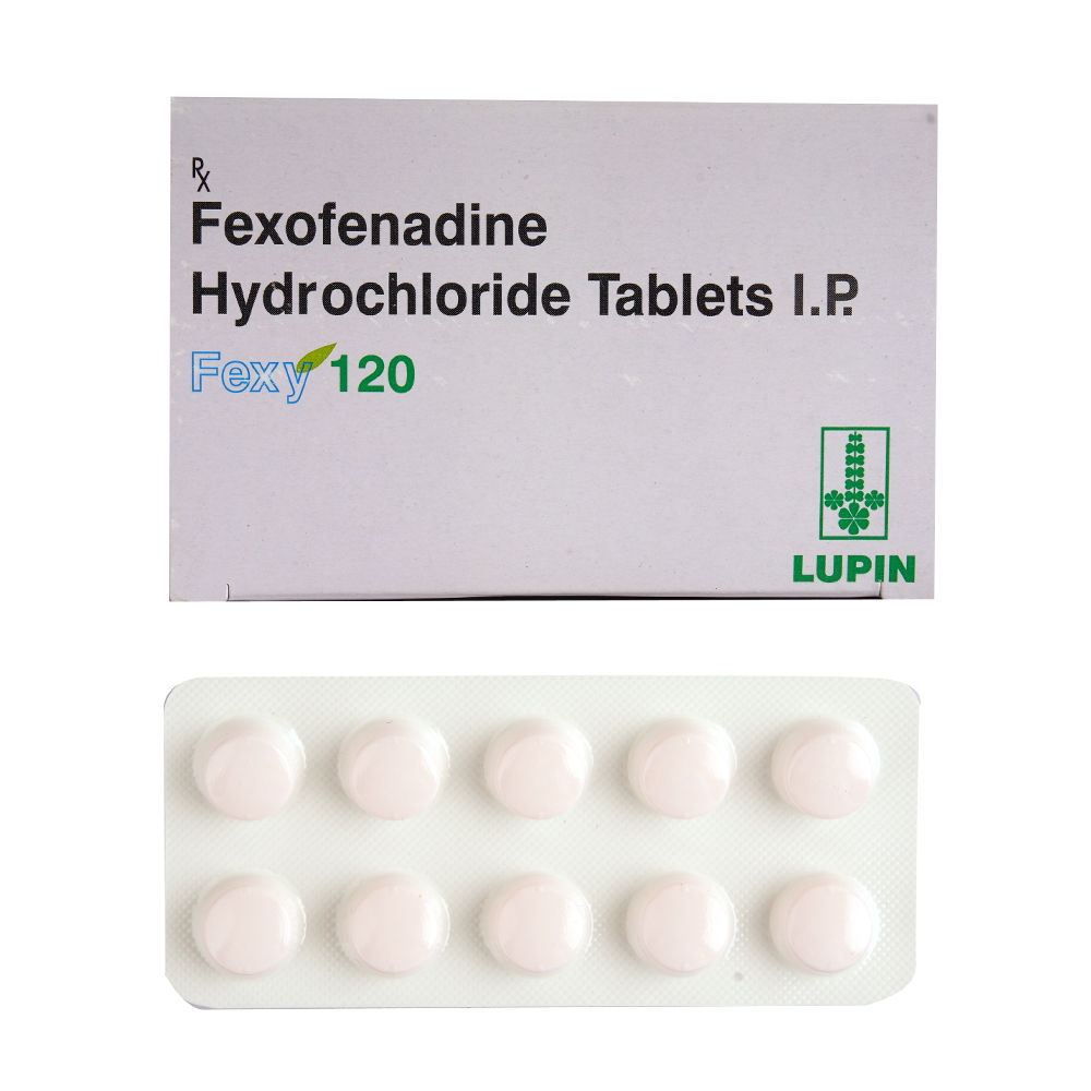 Buy Fexy 120mg 10 Tablets Online at Best Prices | Wellness Forever