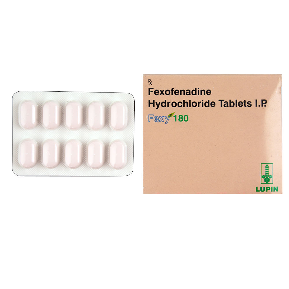 Buy Fexy 180mg 10 Tablets Online at Best Prices | Wellness Forever