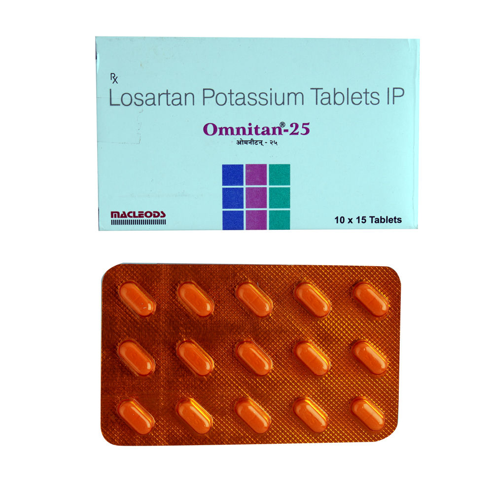 Buy Omnitan 25mg 15 Tablets Online at Best Prices | Wellness Forever