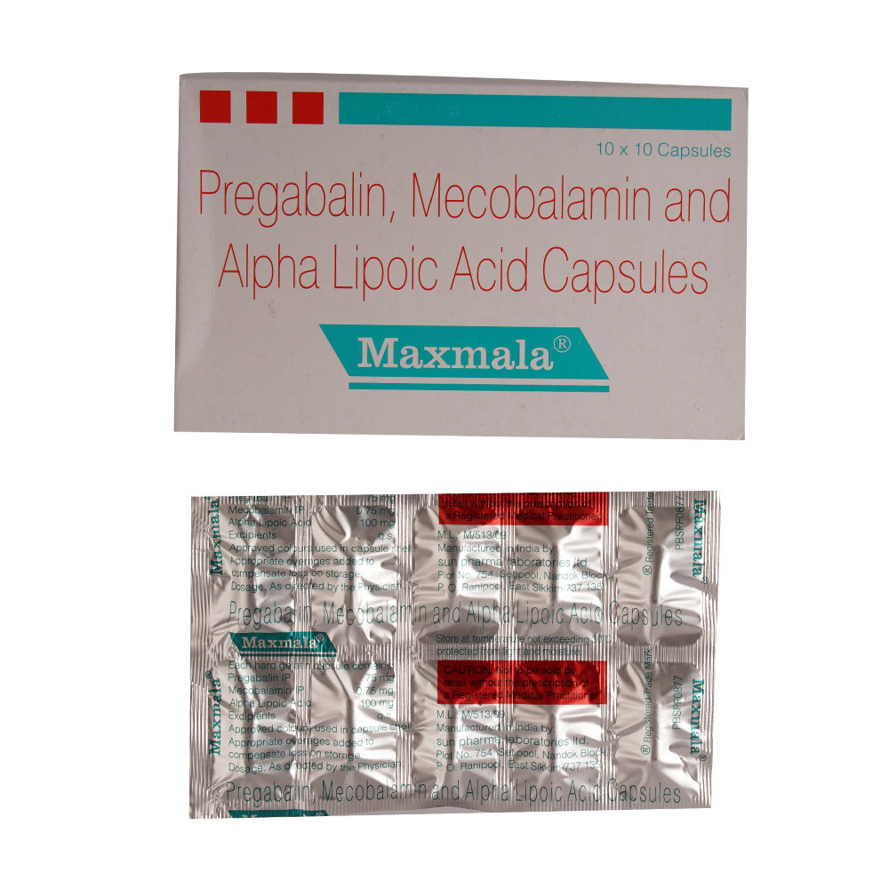 Buy Maxmala 75mg 10 Capsules Online at Best Prices | Wellness Forever