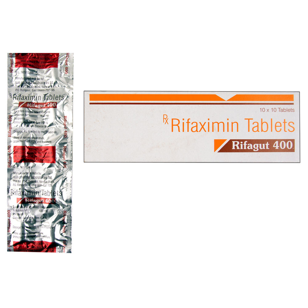 Buy Rifagut 400mg 10 Tablets Online at Best Prices | Wellness Forever