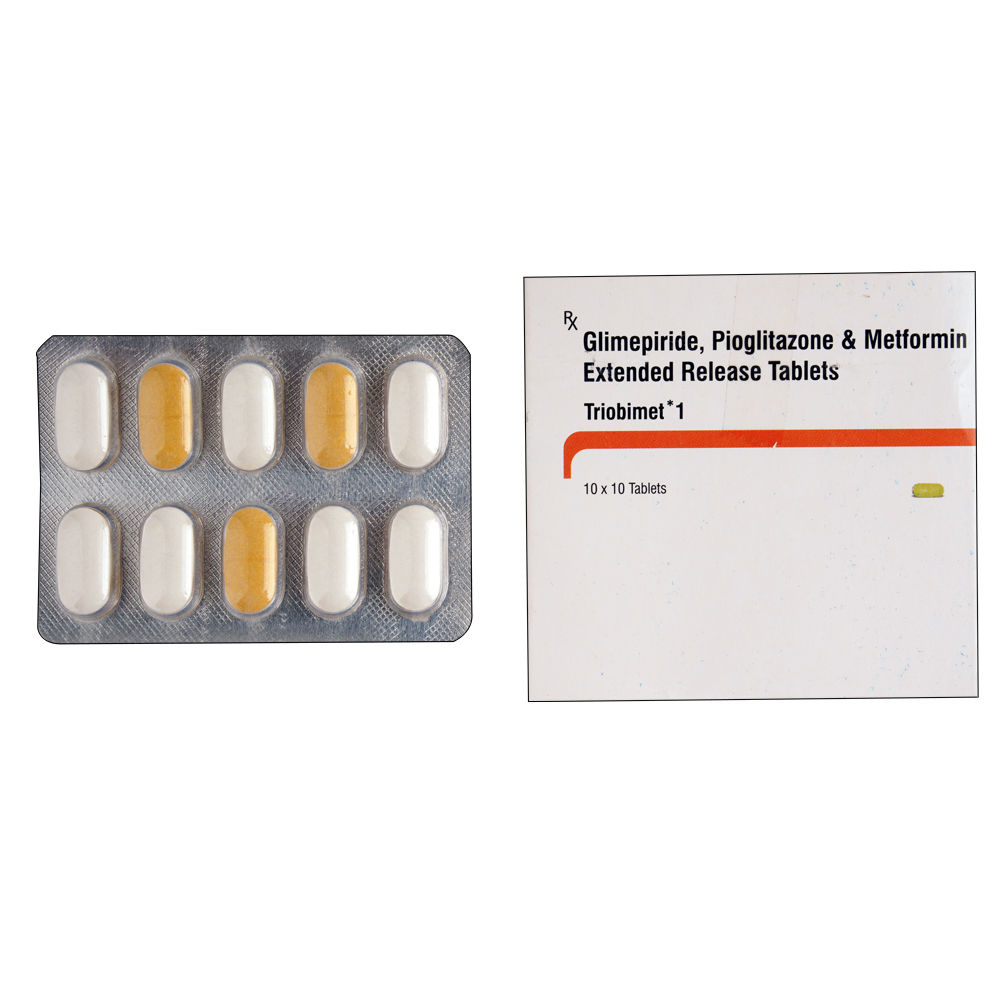 Buy Triobimet 1mg 10 Tablets Online at Best Prices | Wellness Forever