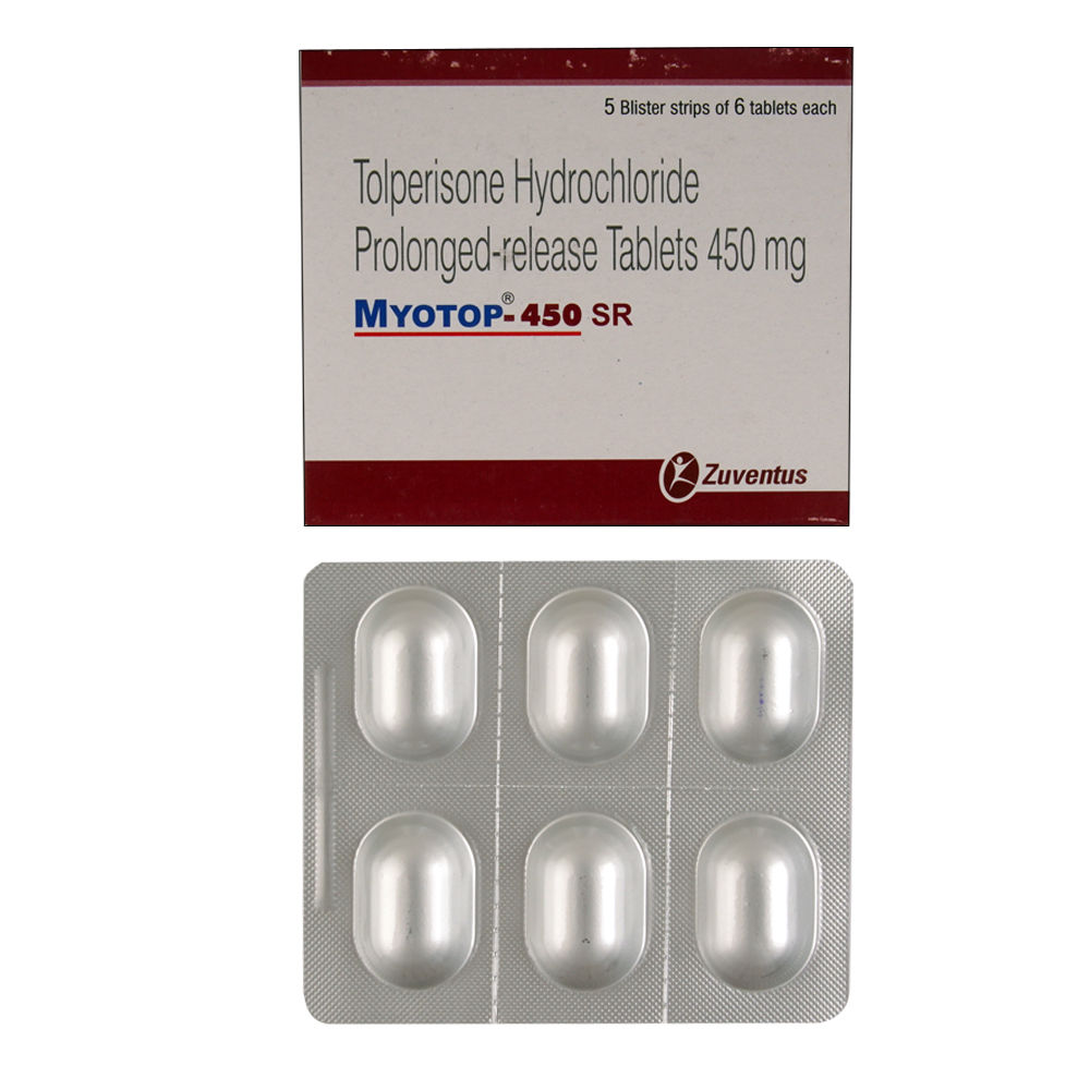 Buy Myotop-SR 450mg 6 Tablets Online at Best Prices | Wellness Forever