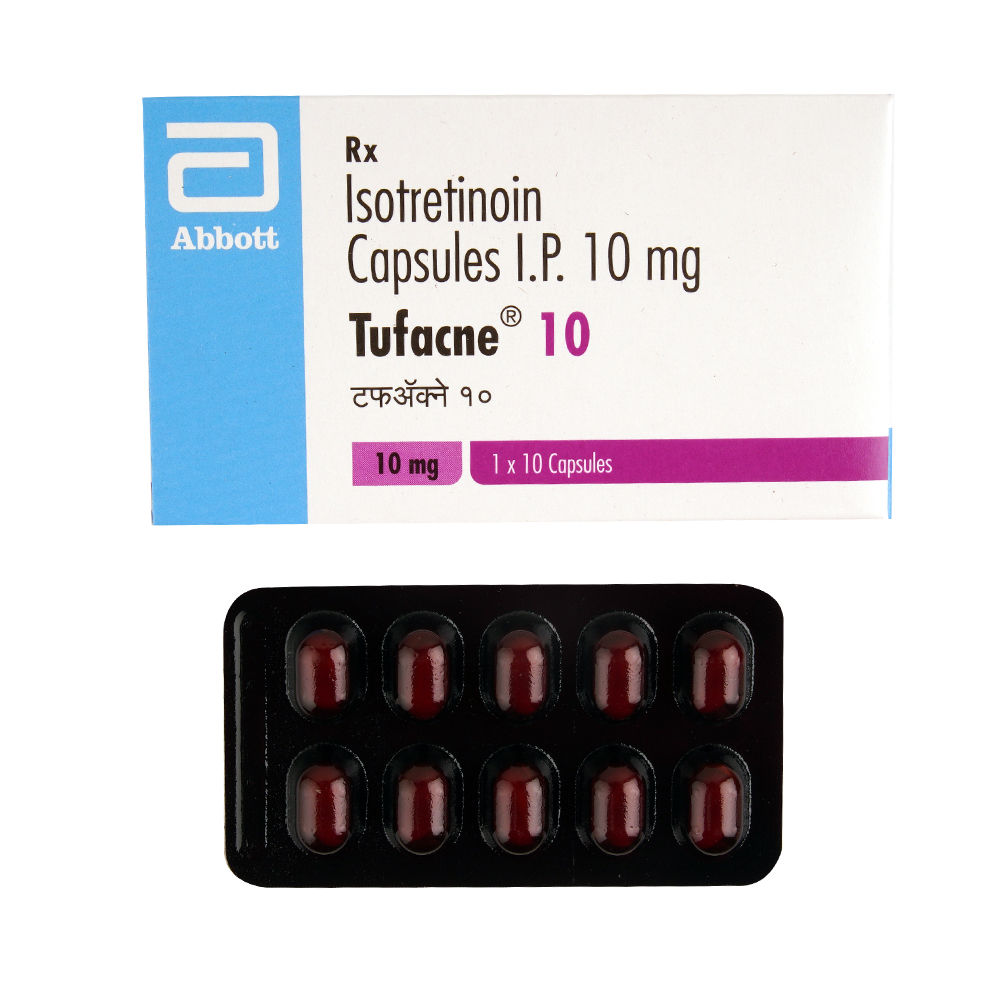 Buy Tufacne 10mg 10 Capsules Online at Best Prices | Wellness Forever