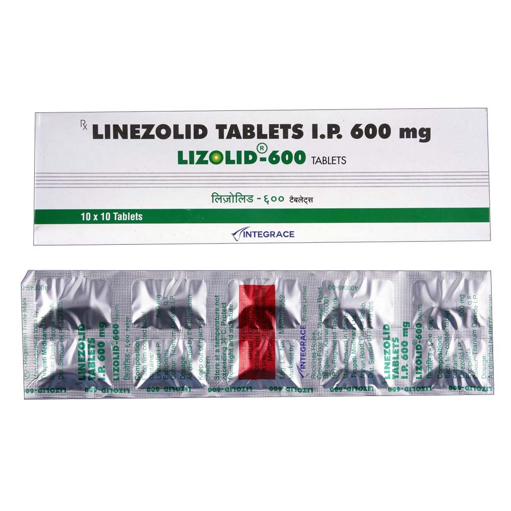 Buy Lizolid 600mg 10 Tablets Online at Best Prices | Wellness Forever