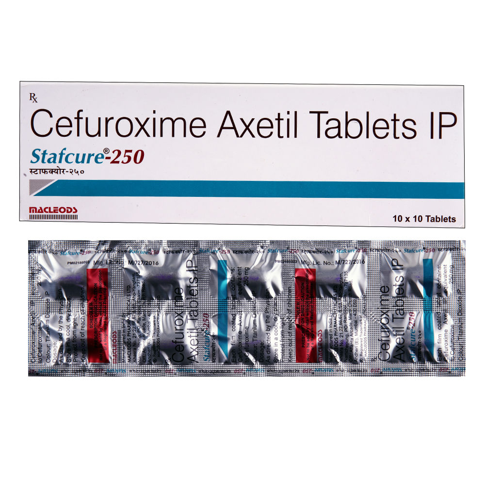 Buy Stafcure 250mg 10 Tablets Online at Best Prices | Wellness Forever