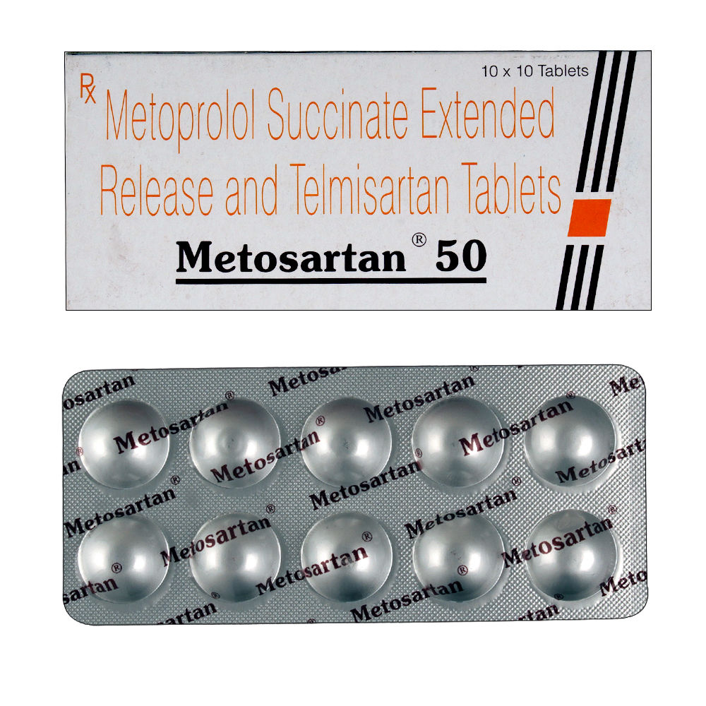 Buy Metosartan 50mg 10 Tablets Online at Best Prices | Wellness Forever