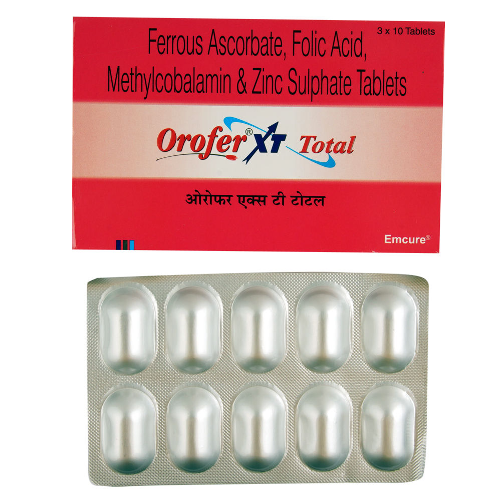 Buy Orofer-XT Total 10 Tablets Online at Best Prices | Wellness Forever