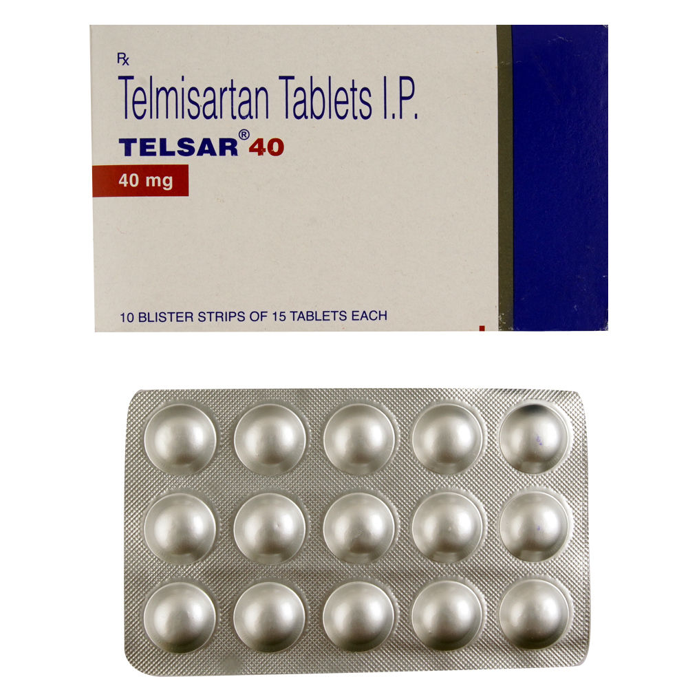 Buy Telsar 40mg 15 Tablets Online at Best Prices | Wellness Forever