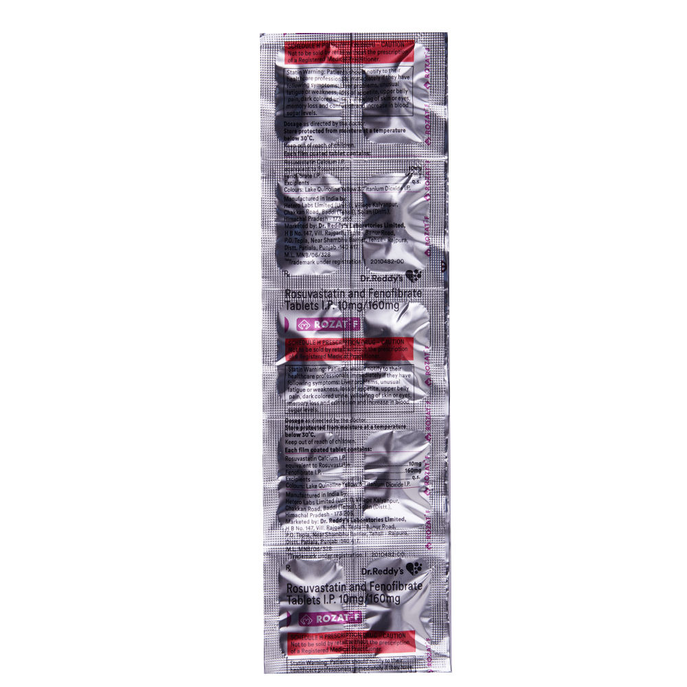 Buy Rozat-F 10 Tablets Online at Best Prices | Wellness Forever