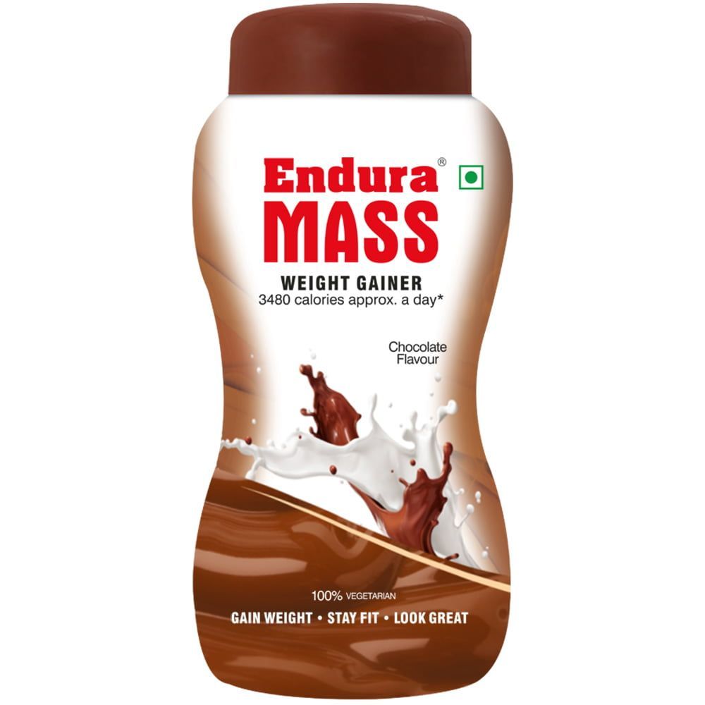 Buy Endura Mass Weight Gain Powder, Chocolate, 1 Kg Online at Best ...