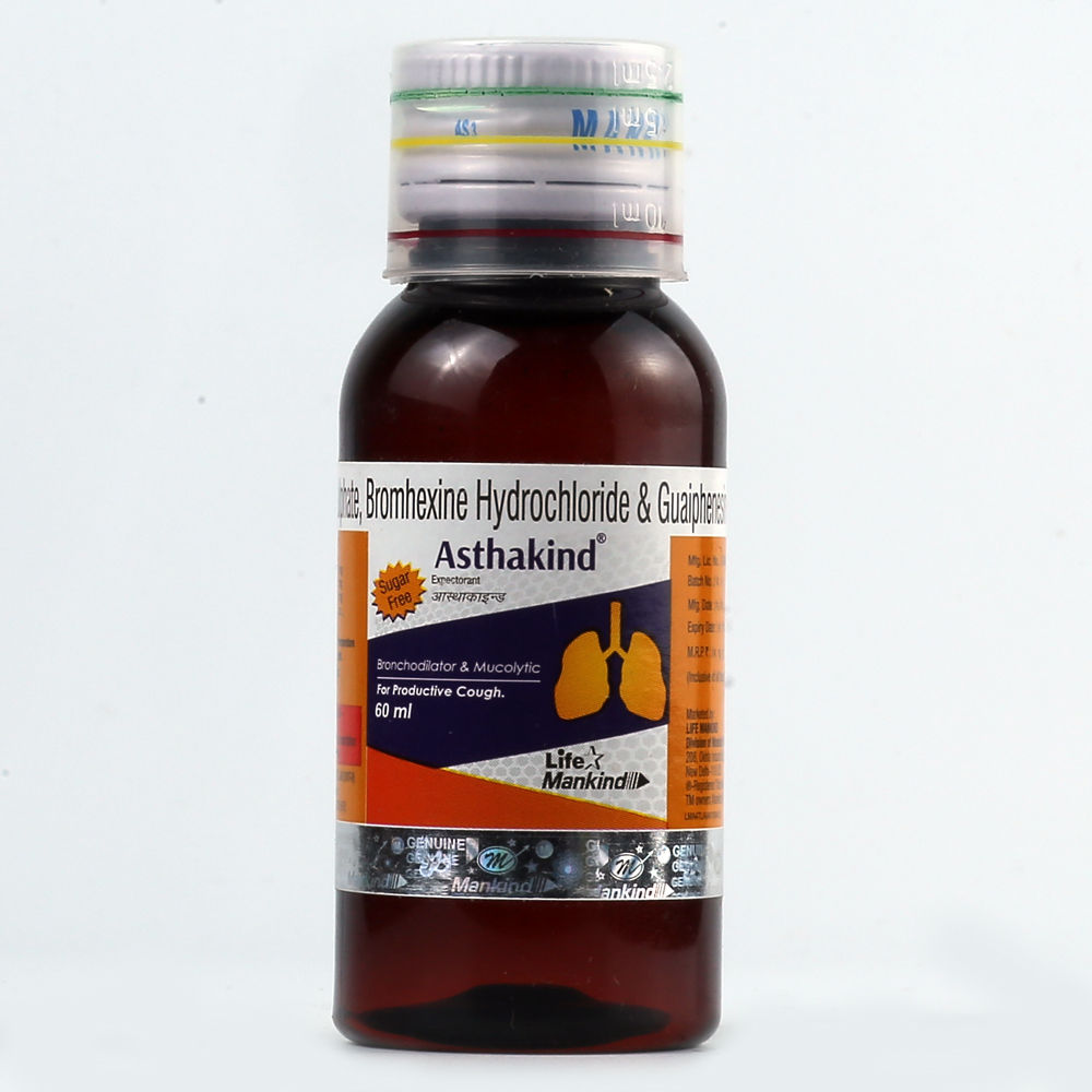 Buy Asthakind Expectorant 60 ml Online at Best Prices | Wellness Forever