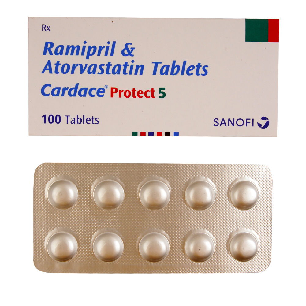 Buy Cardace-Protect 5mg 10 Tablets Online at Best Prices | Wellness Forever