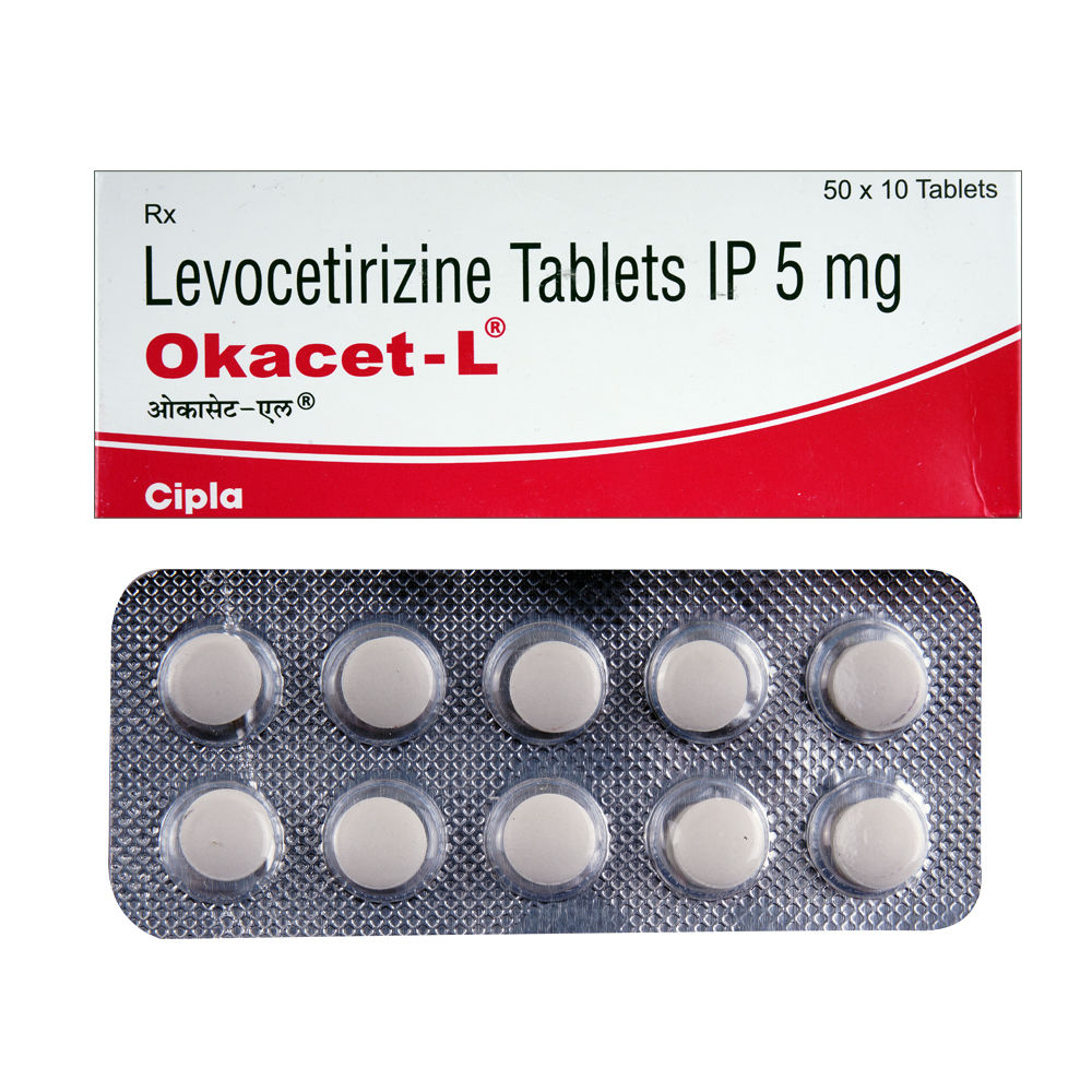 Buy Okacet-L 10 Tablets Online at Best Prices | Wellness Forever
