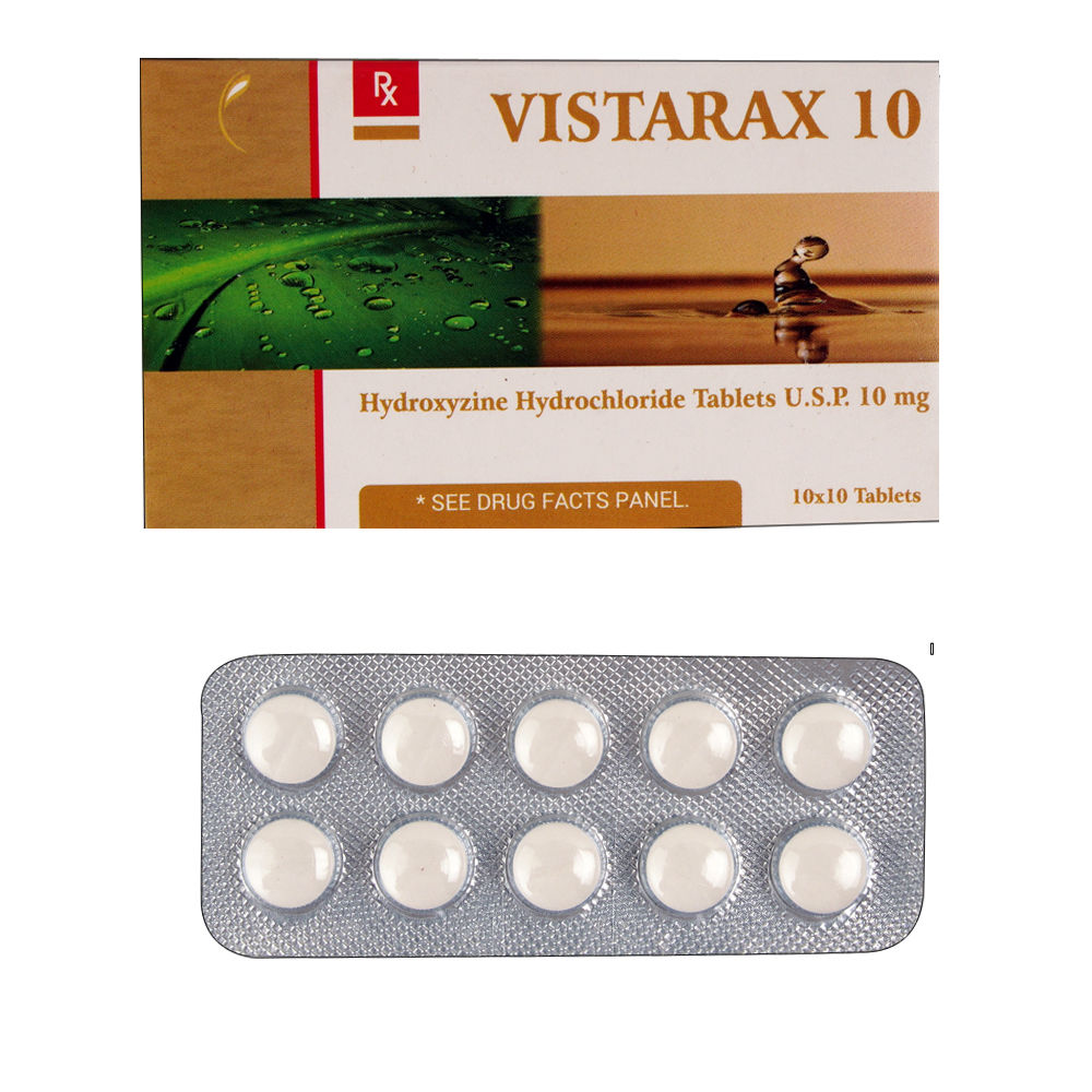 Buy Vistarax 10mg 10 Tablets Online at Best Prices | Wellness Forever