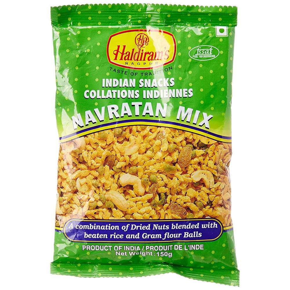 Buy Haldiram's Navratan Mixture Namkeen 150g Online at Best Prices ...