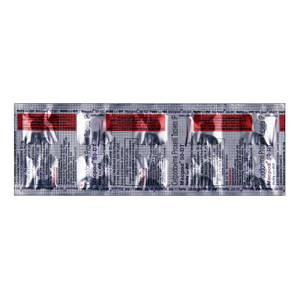 Buy Macpod 50DT 10 Tablets Online at Best Prices | Wellness Forever