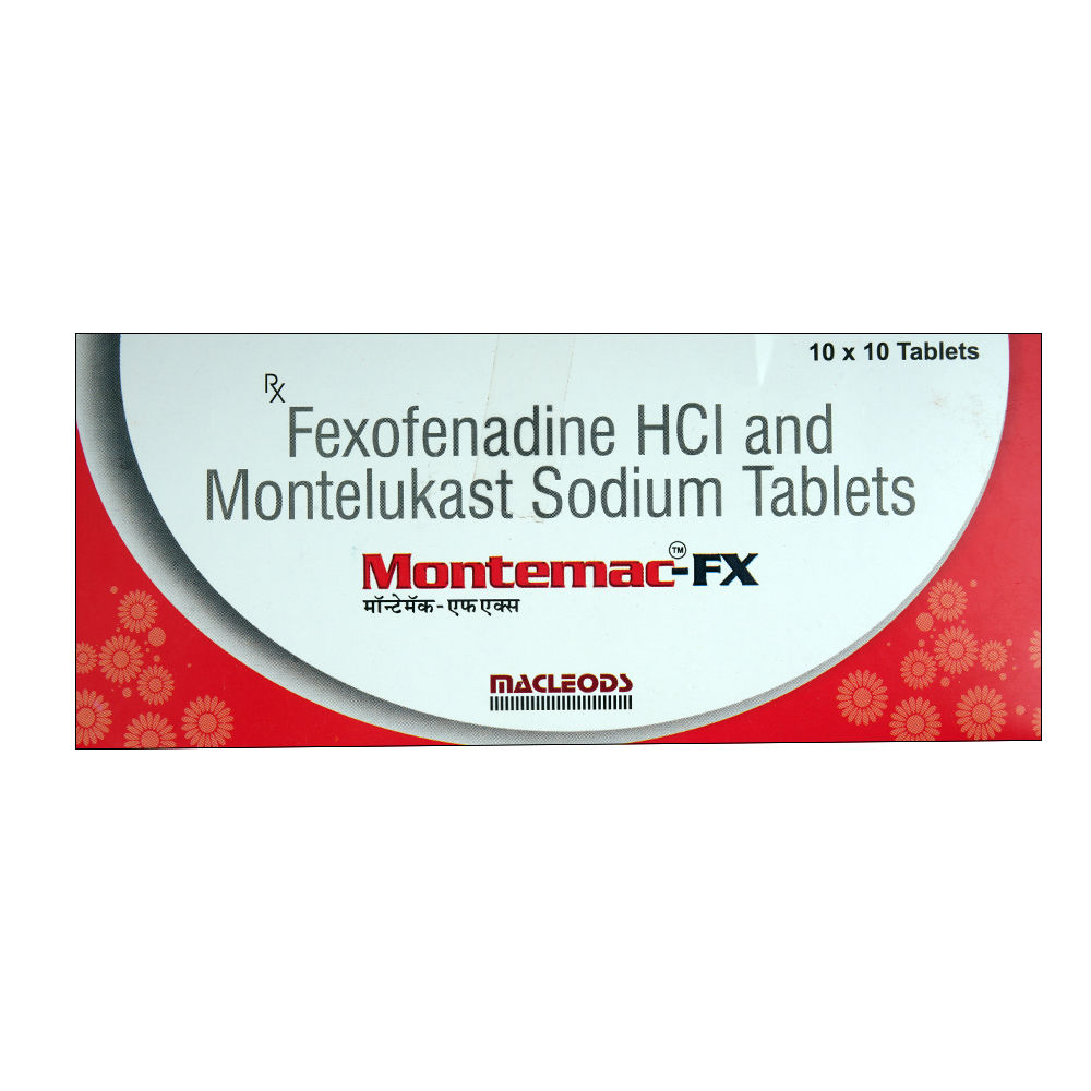 Buy Montemac-FX 10 Tablets Online at Best Prices | Wellness Forever