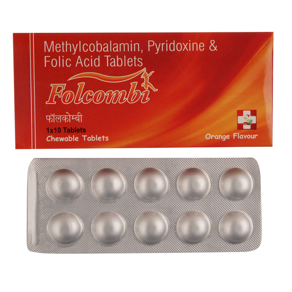 Buy Folcombi 10 Tablets Online at Best Prices | Wellness Forever