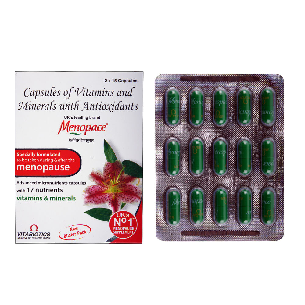 Buy Menopace 15 Capsules Online at Best Prices | Wellness Forever