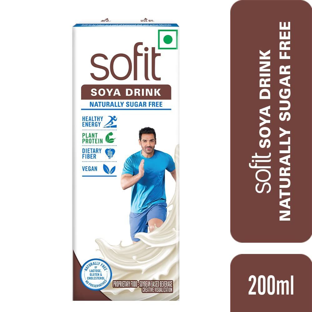 Buy Sofit Natural Soya Milk, 200 ml Online at Best Prices | Wellness ...