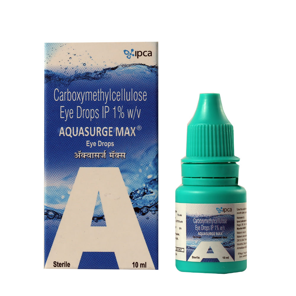 Buy Aquasurge-Max Eye Drops 10 ml Online at Best Prices | Wellness Forever