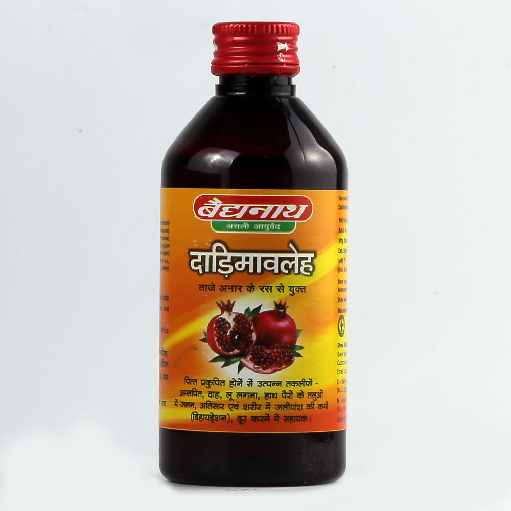 Buy Baidyanath Dadimavleha 200 ml Online at Best Prices | Wellness Forever