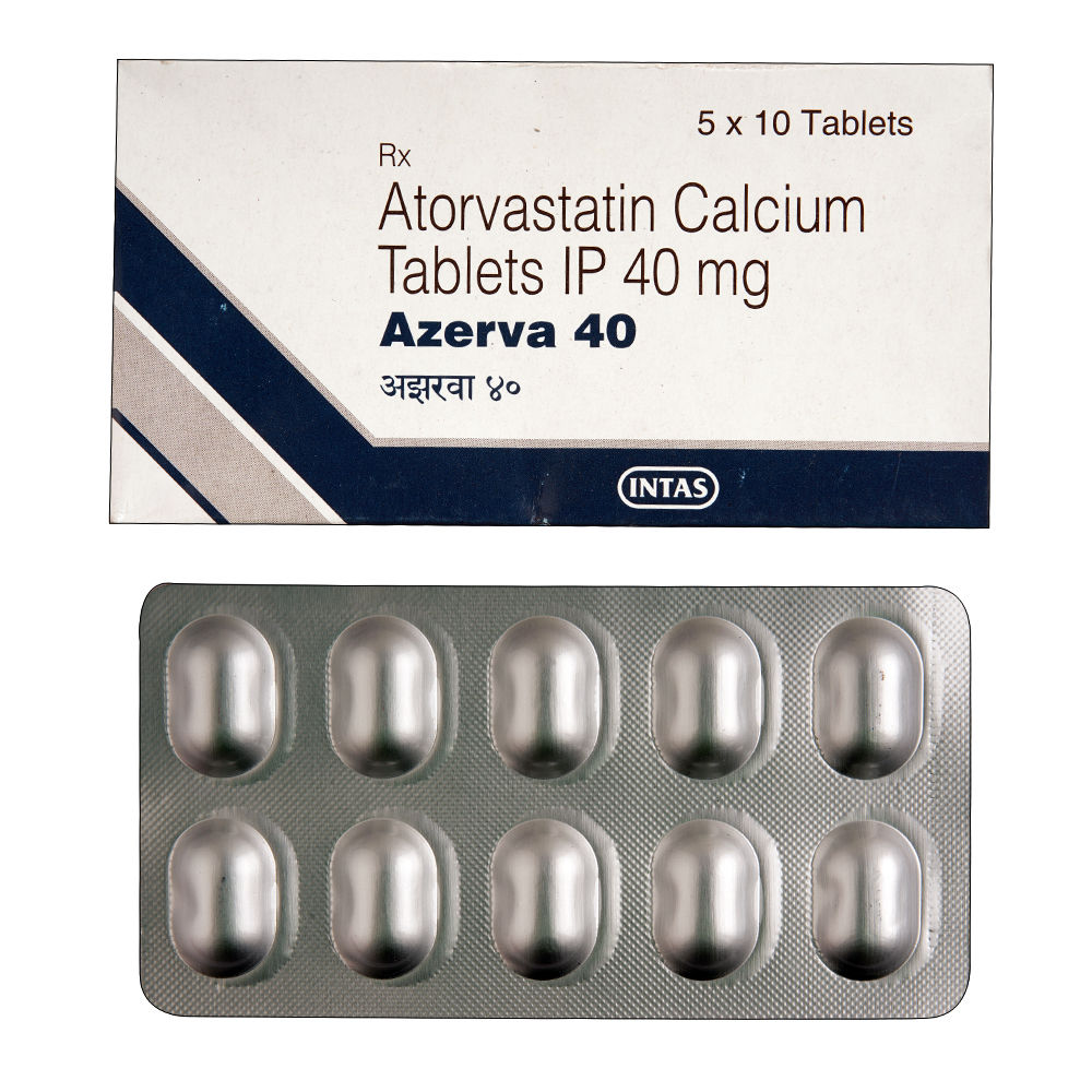 Buy Azerva 40mg 10 Tablets Online at Best Prices | Wellness Forever