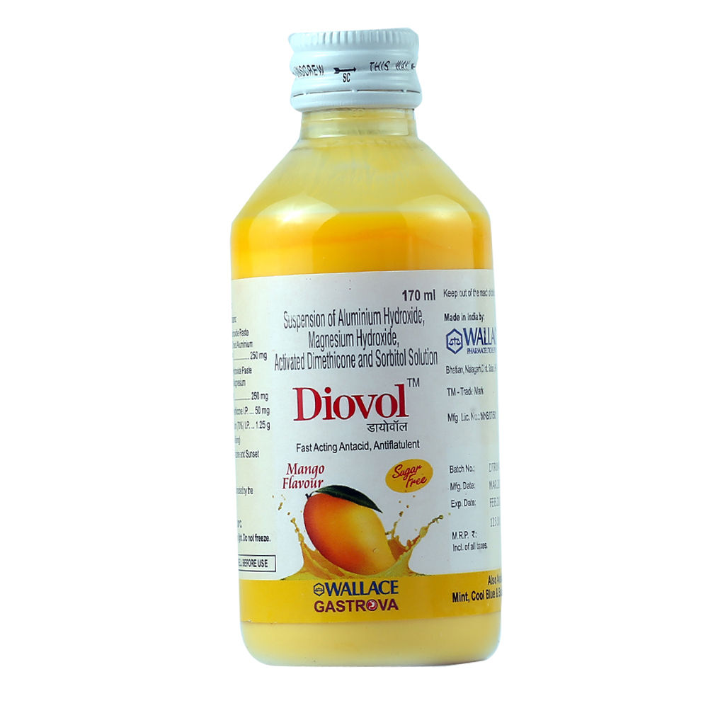 Buy Diovol-Mango Syrup 170 ml Online at Best Prices | Wellness Forever