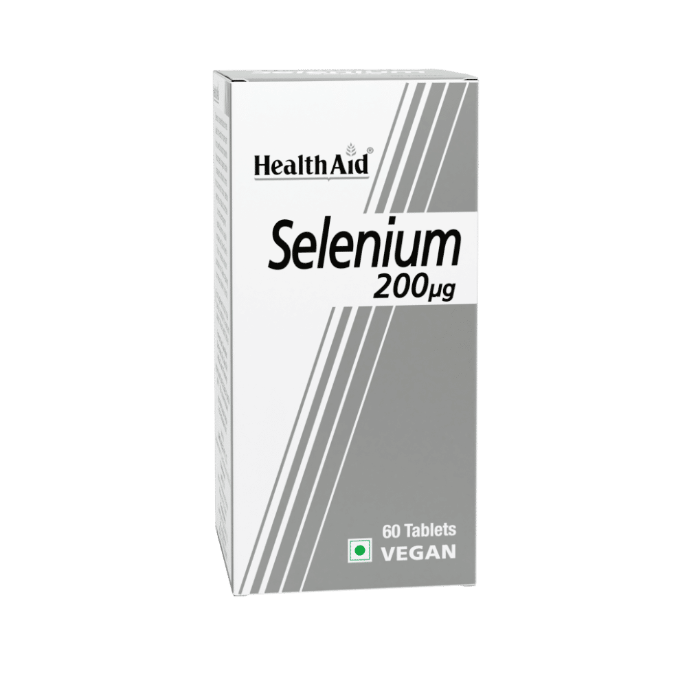 Buy HEALTH AID SELENIUM 200MCG 60TAB Online at Best Prices | Wellness ...