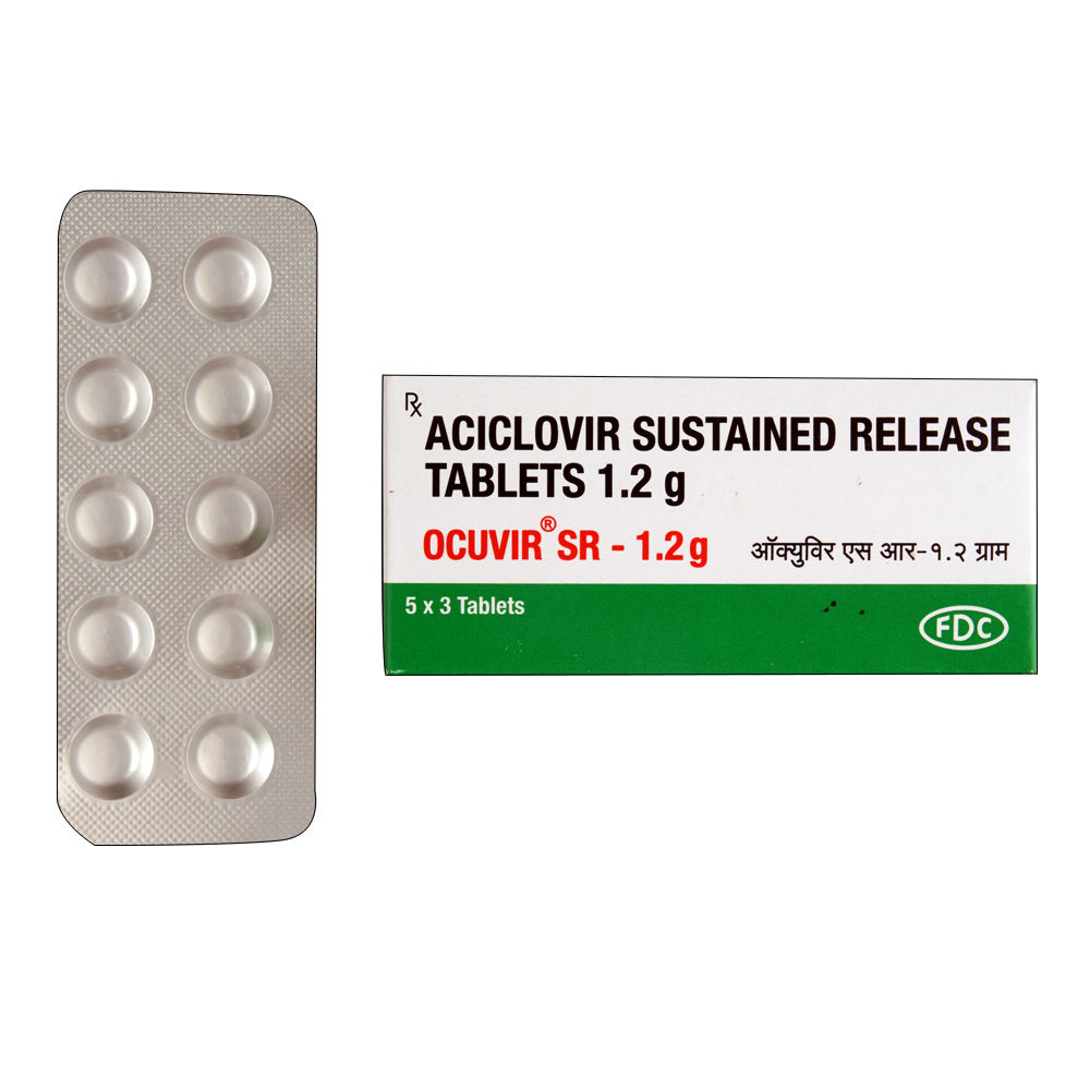 Buy Ocuvir-SR 1200mg 3 Tablets Online at Best Prices | Wellness Forever