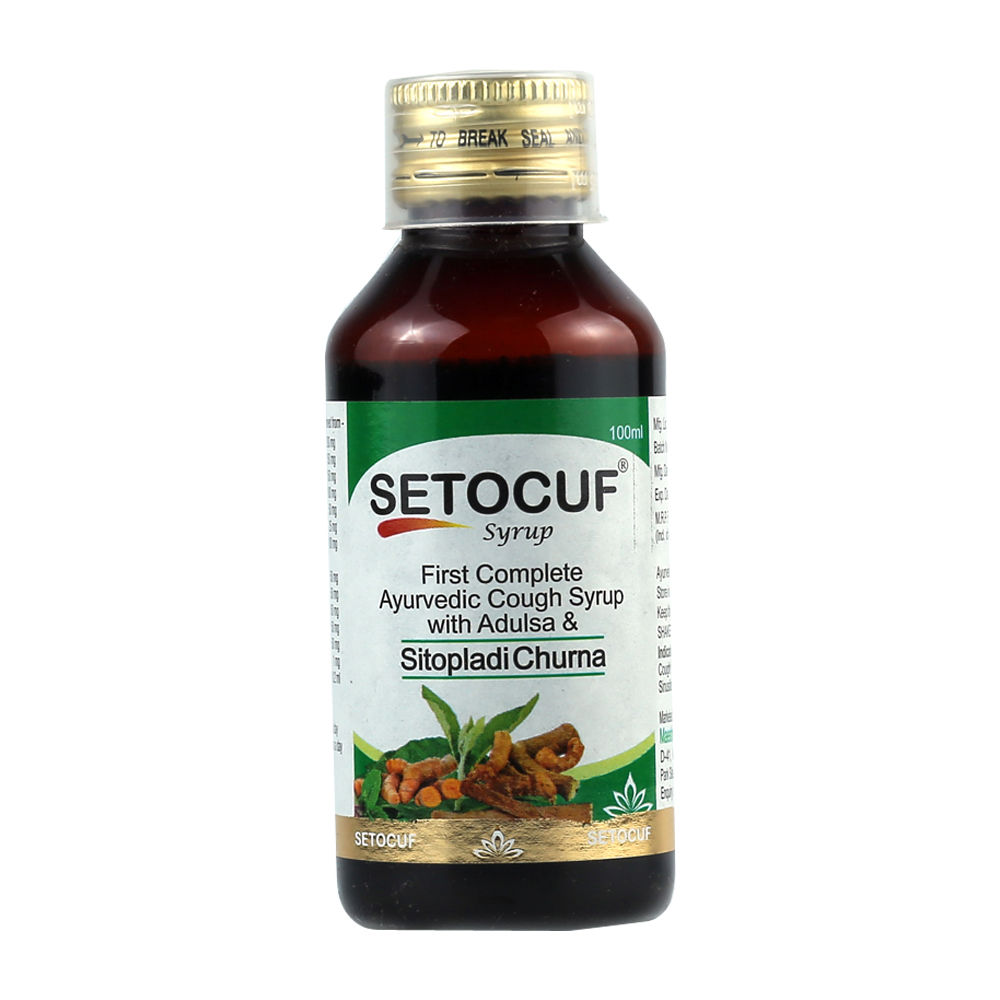 Buy Setocuf Syrup 100 ml Online at Best Prices | Wellness Forever