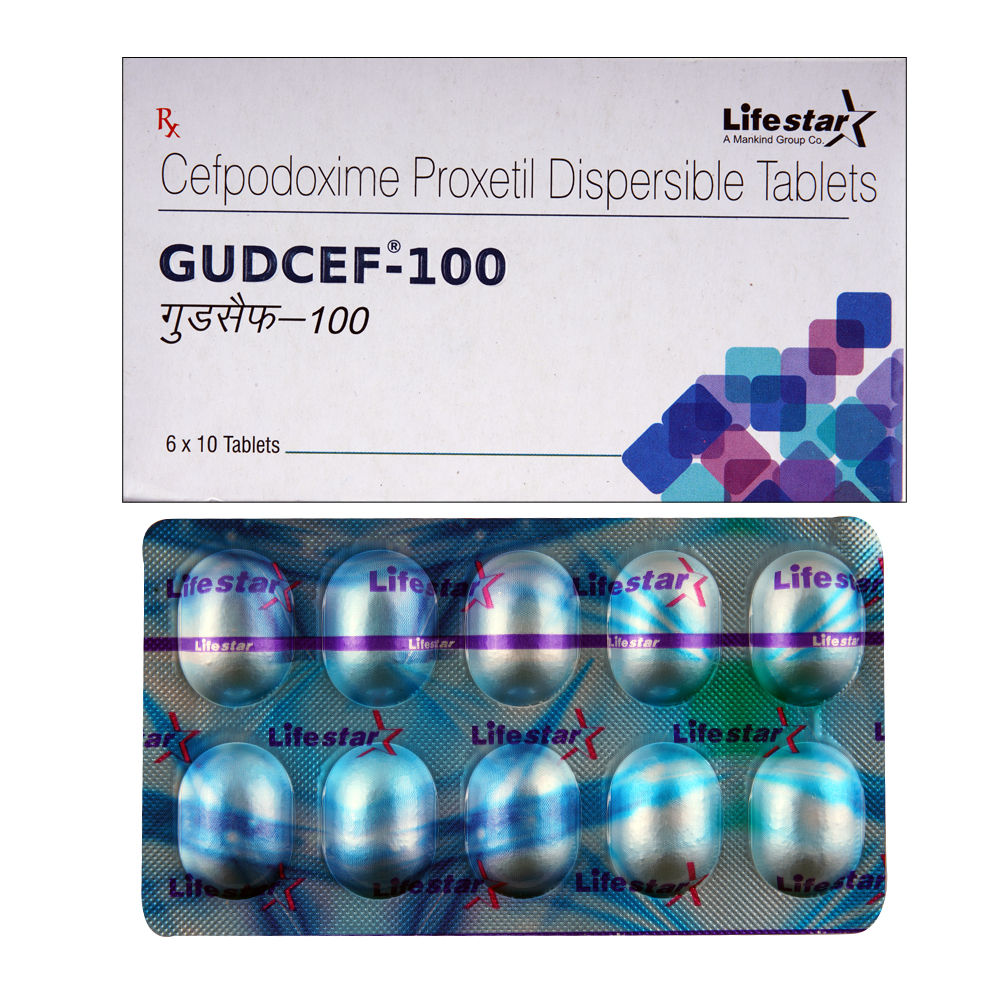 Buy Gudcef 100mg 10 Tablets Online at Best Prices | Wellness Forever
