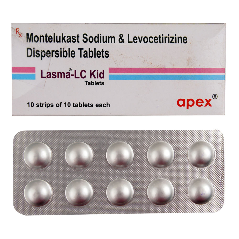 Buy Lasma-LC Kid 10 Tablets Online at Best Prices | Wellness Forever