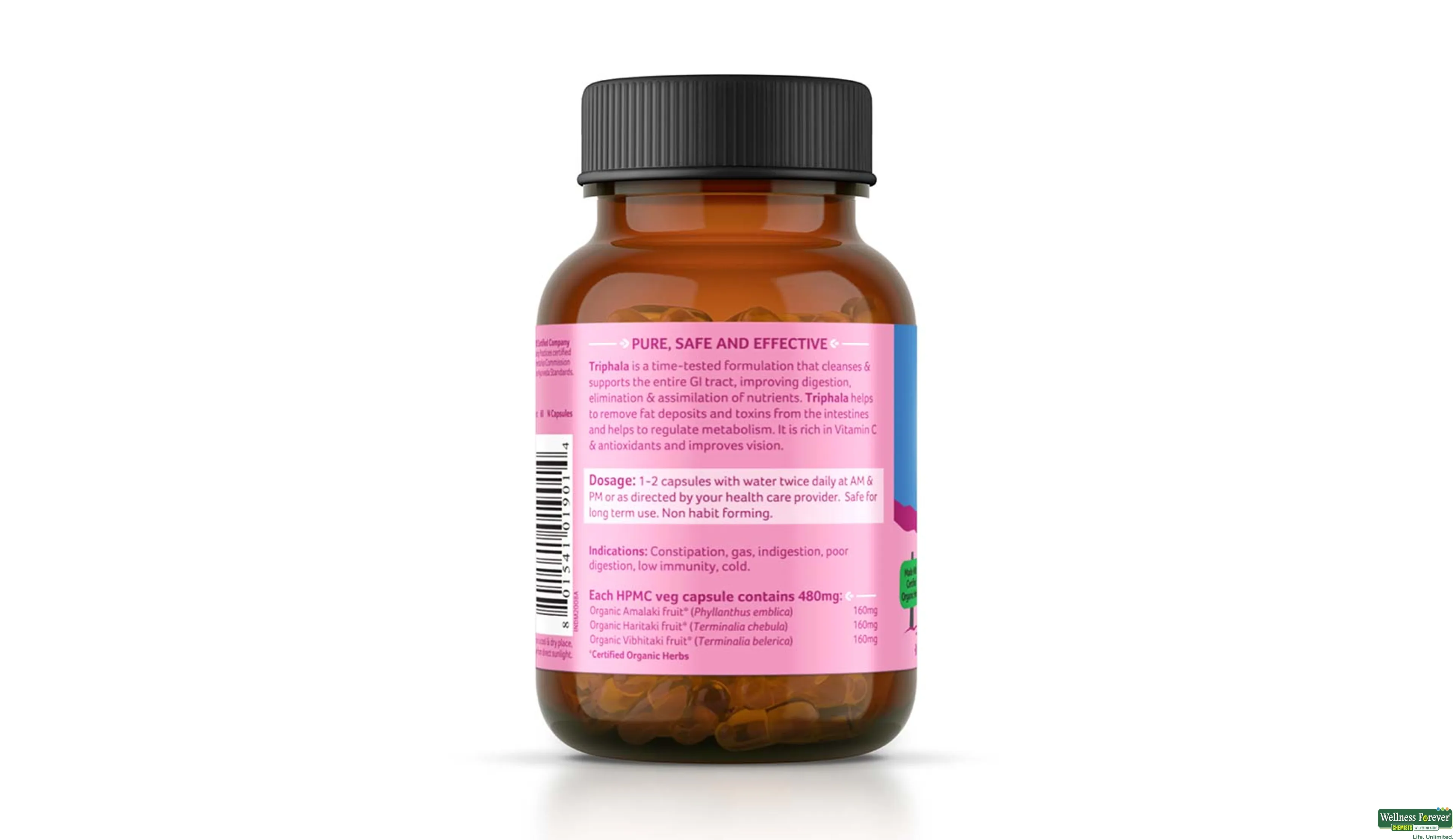 Buy Organic India Triphala Capsules 60 Capsules Online At Best Prices