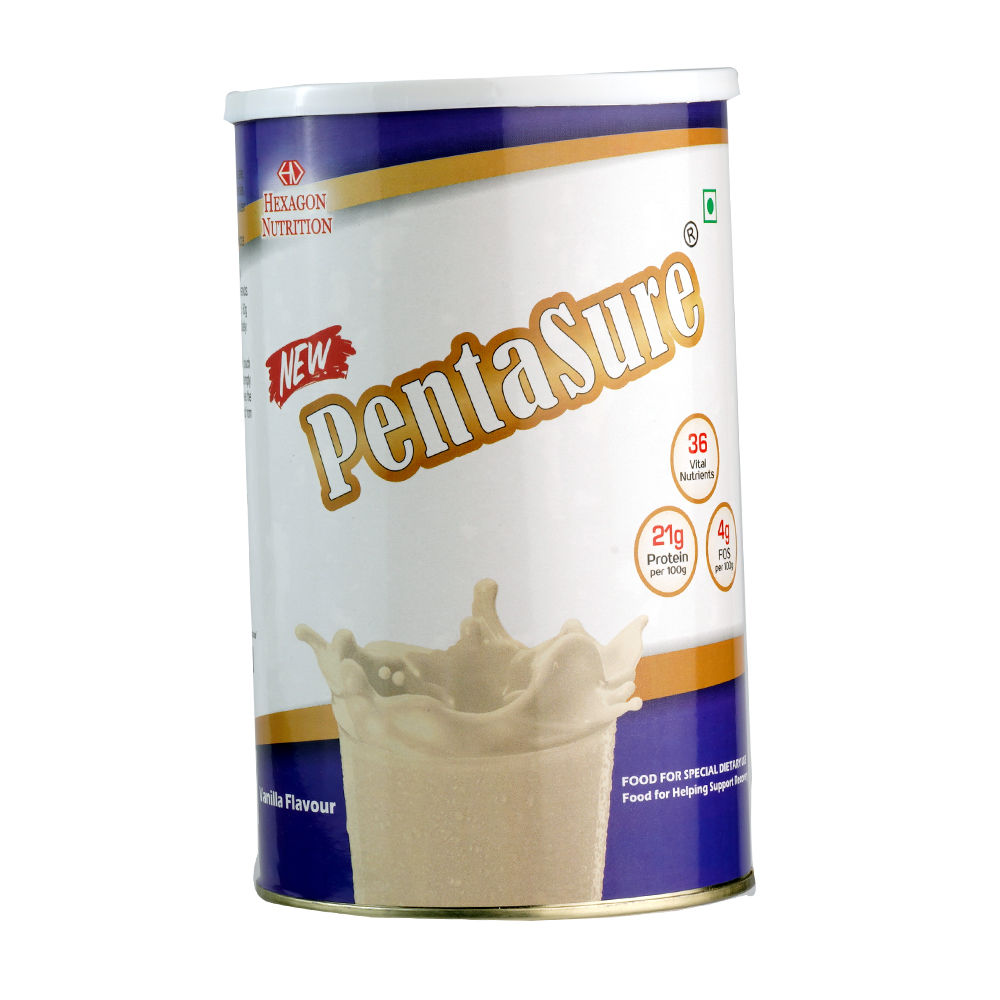 Buy Pentasure Vanilla Powder 400 g Online at Best Prices | Wellness Forever