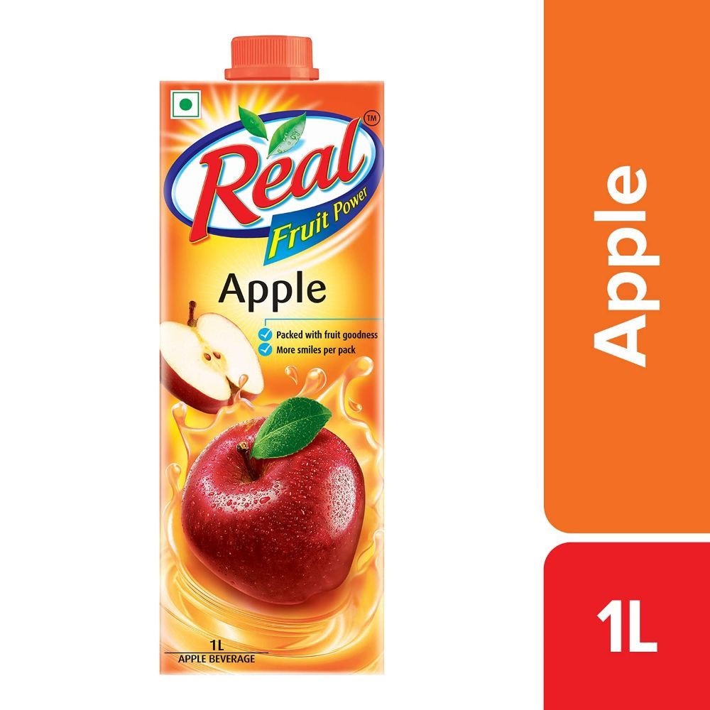Buy Real Juice Apple 1 ltr Online at Best Prices | Wellness Forever