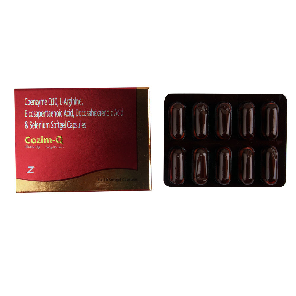 Buy Cozim-Q 10 Capsules Online at Best Prices | Wellness Forever