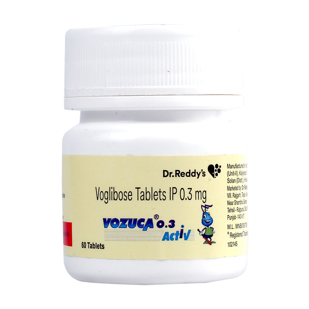 Buy Vozuca 0.3 Activ 60 Tablets Online at Best Prices | Wellness Forever