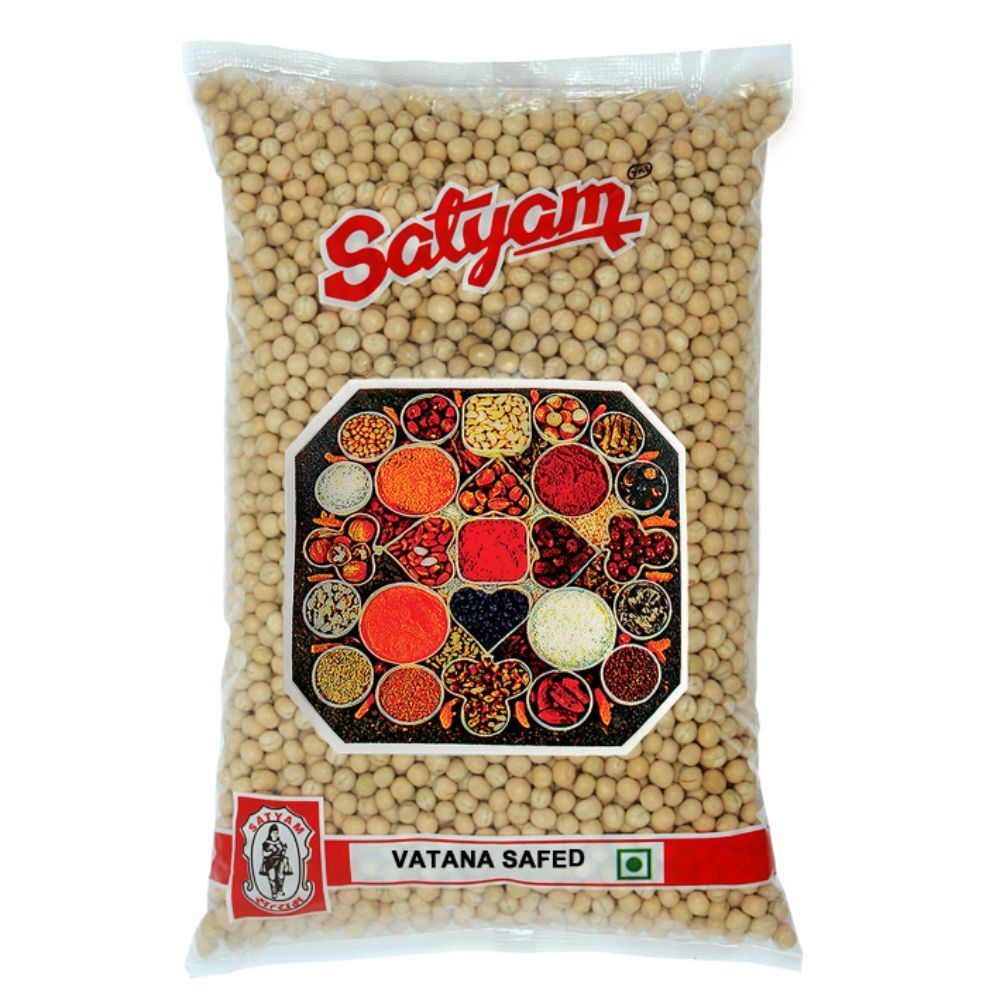 Buy Satyam Safed Vatana (White), 500 g Online at Best Price | Wellness ...
